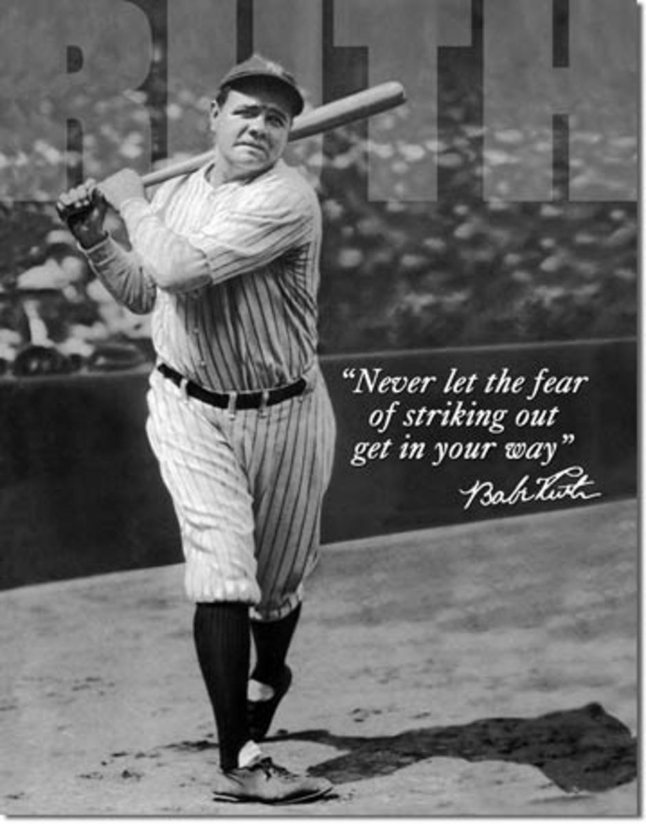 How far could Babe Ruth hit the ball?
