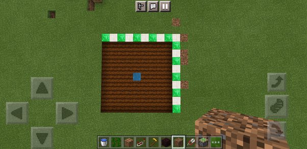 How far does water fertilizer go in Minecraft?