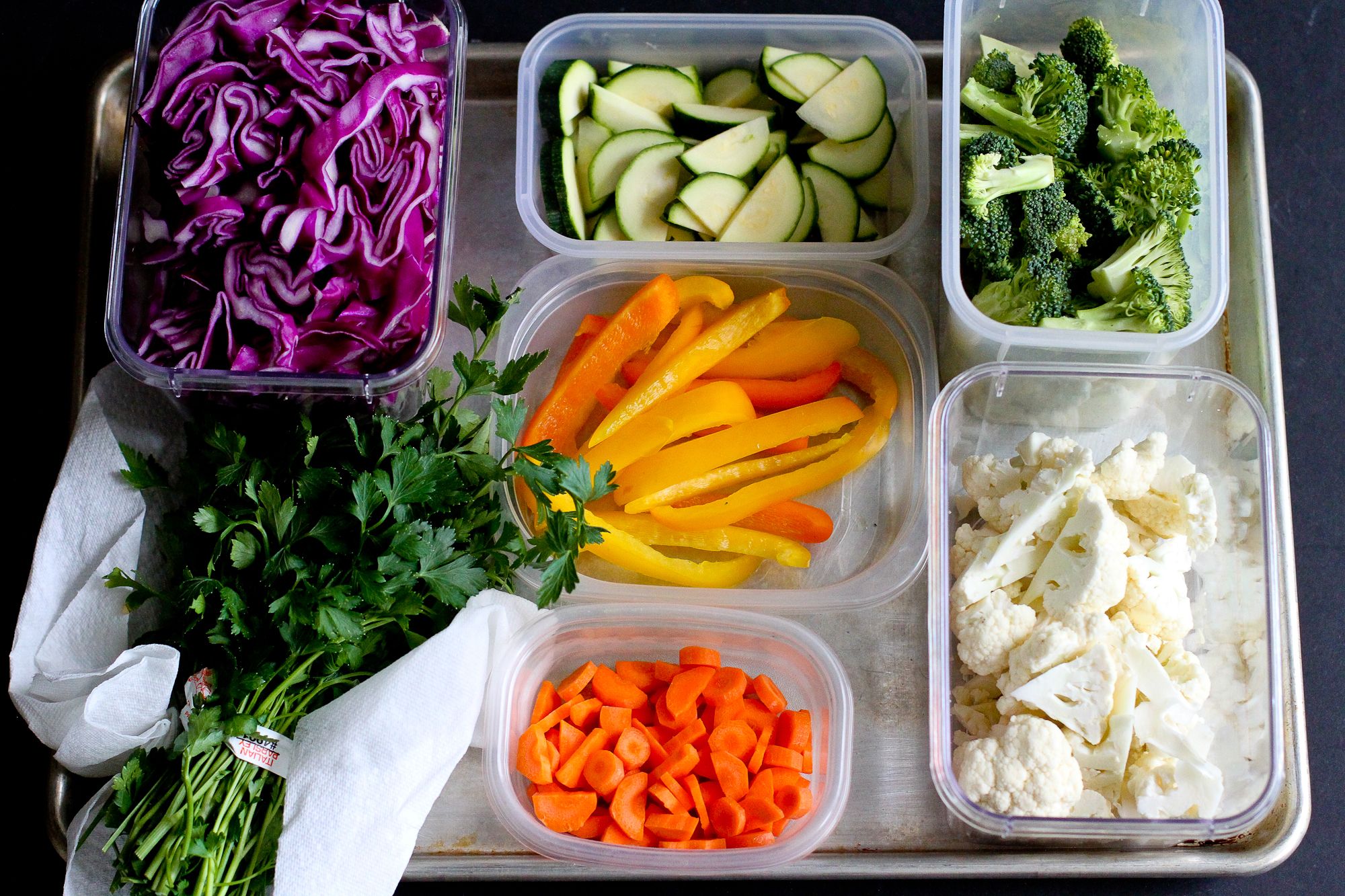 How far in advance can you prep vegetables?