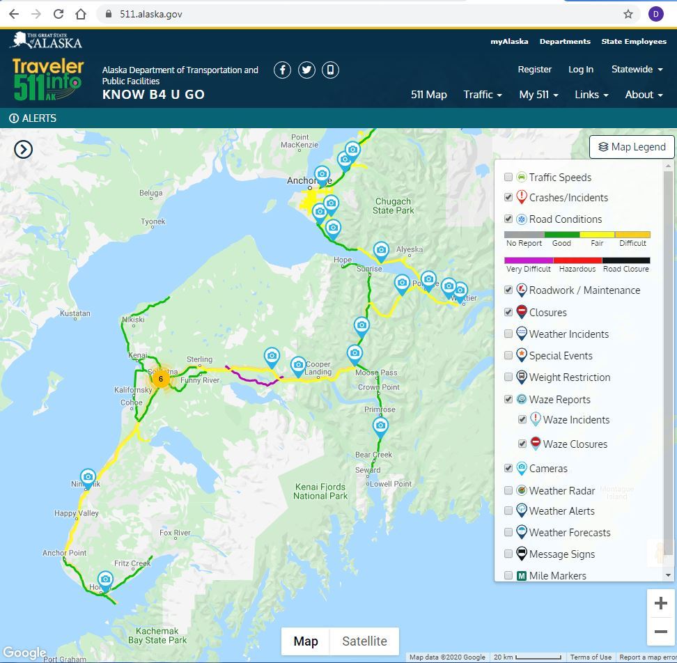 How far is Homer from Seward?