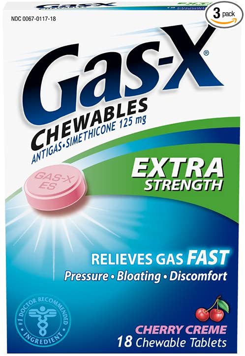 How fast does Gas-X work for bloating?