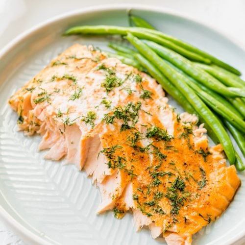 How flaky should salmon be?