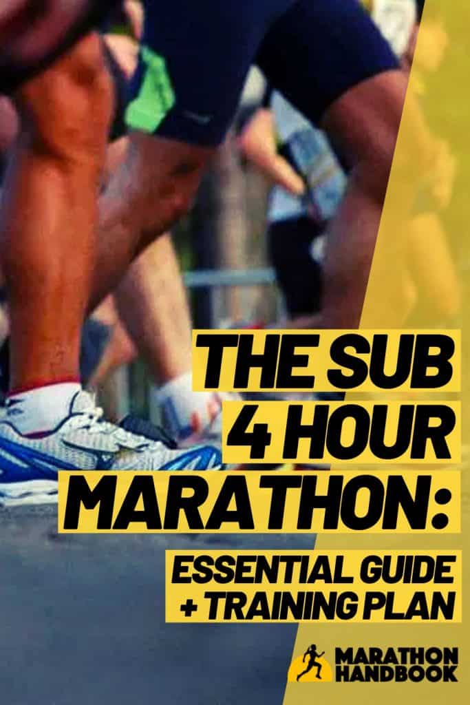 How hard is 4 hour marathon?