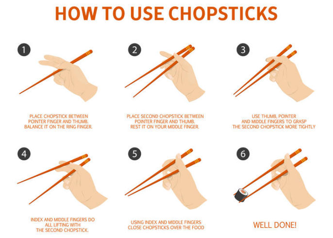 How hard is it to eat with chopsticks?