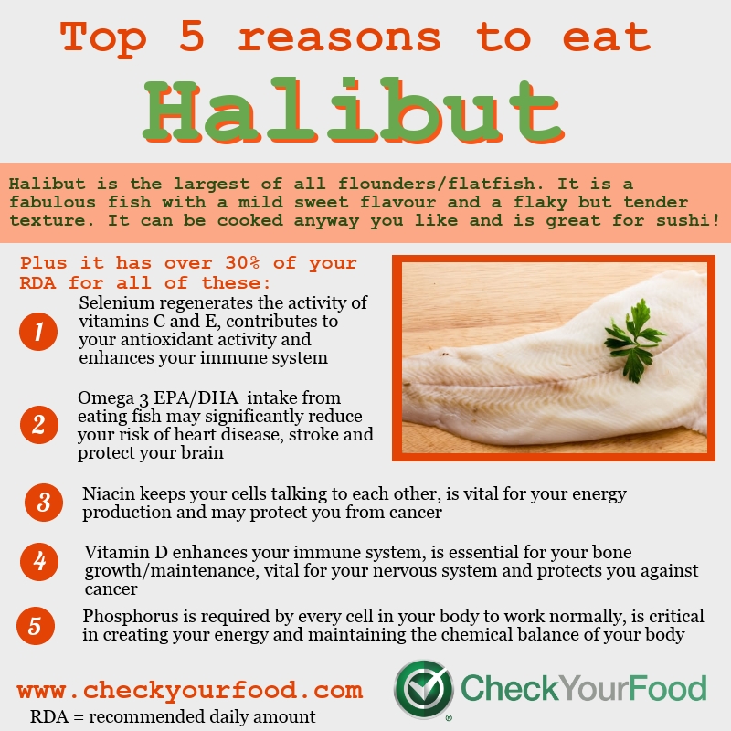 How healthy is halibut?