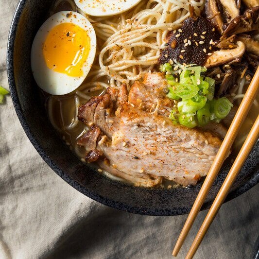 How healthy is tonkotsu ramen?