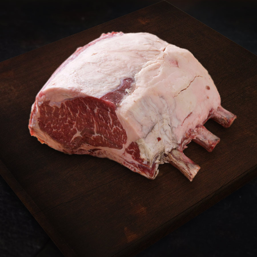 How heavy is a 3 bone rib roast?