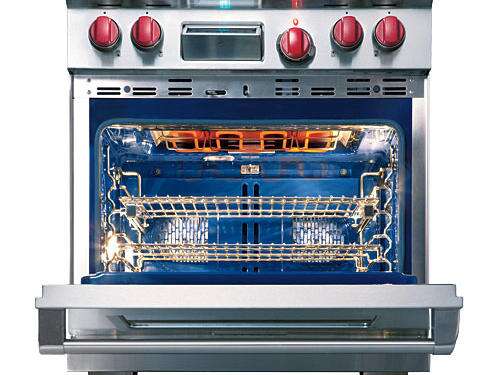 How hot is an oven on broil?