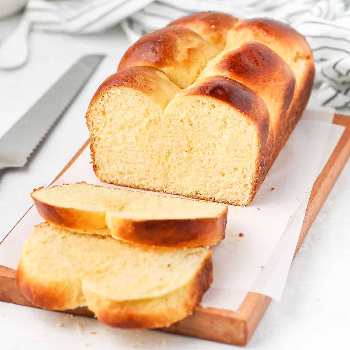 How is brioche bread different from regular bread?