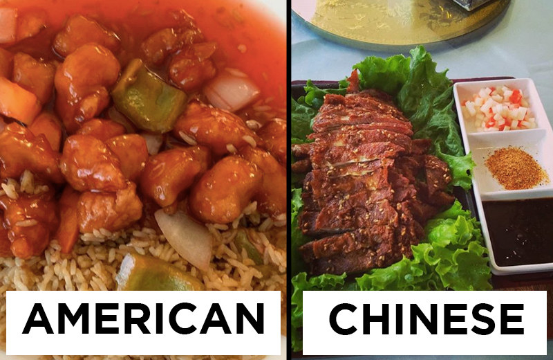 How is Chinese food different from American food?