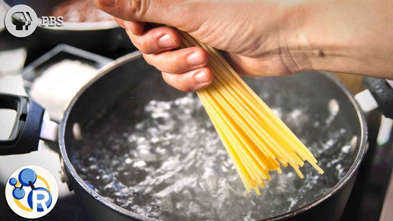 How is cooking pasta a chemical change?