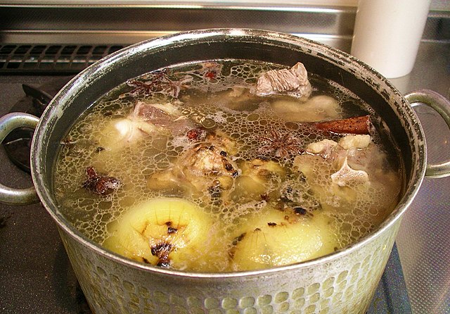 How is cooking stock made?