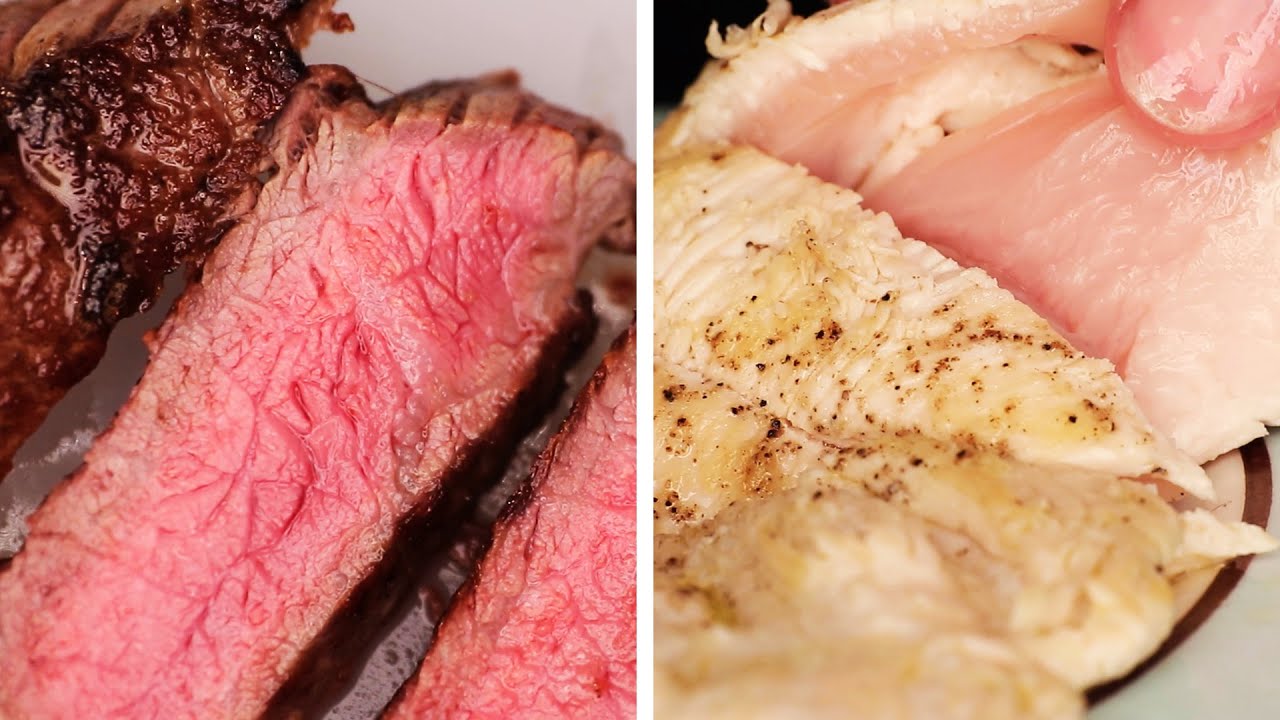 How is it safe to eat rare steak?