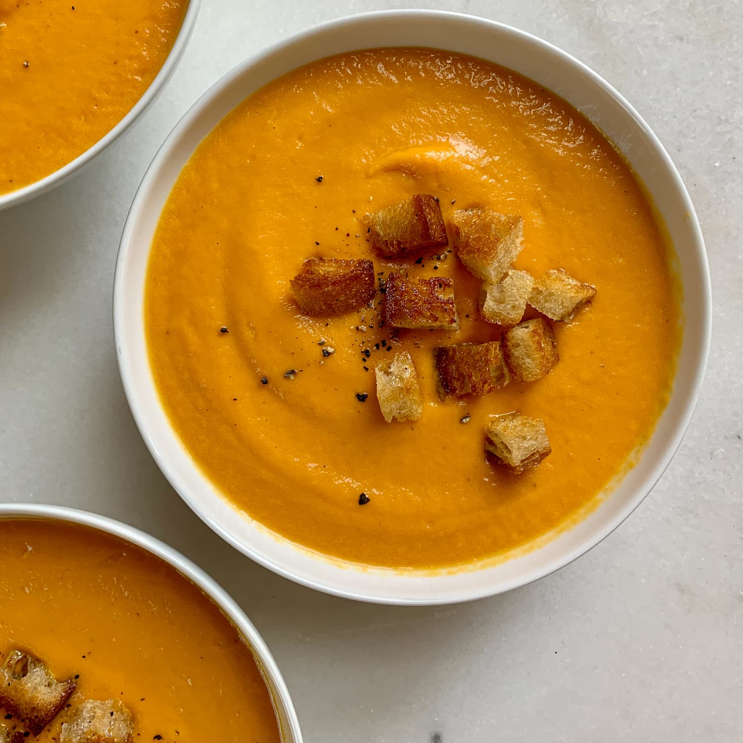 How is potage different from soup?