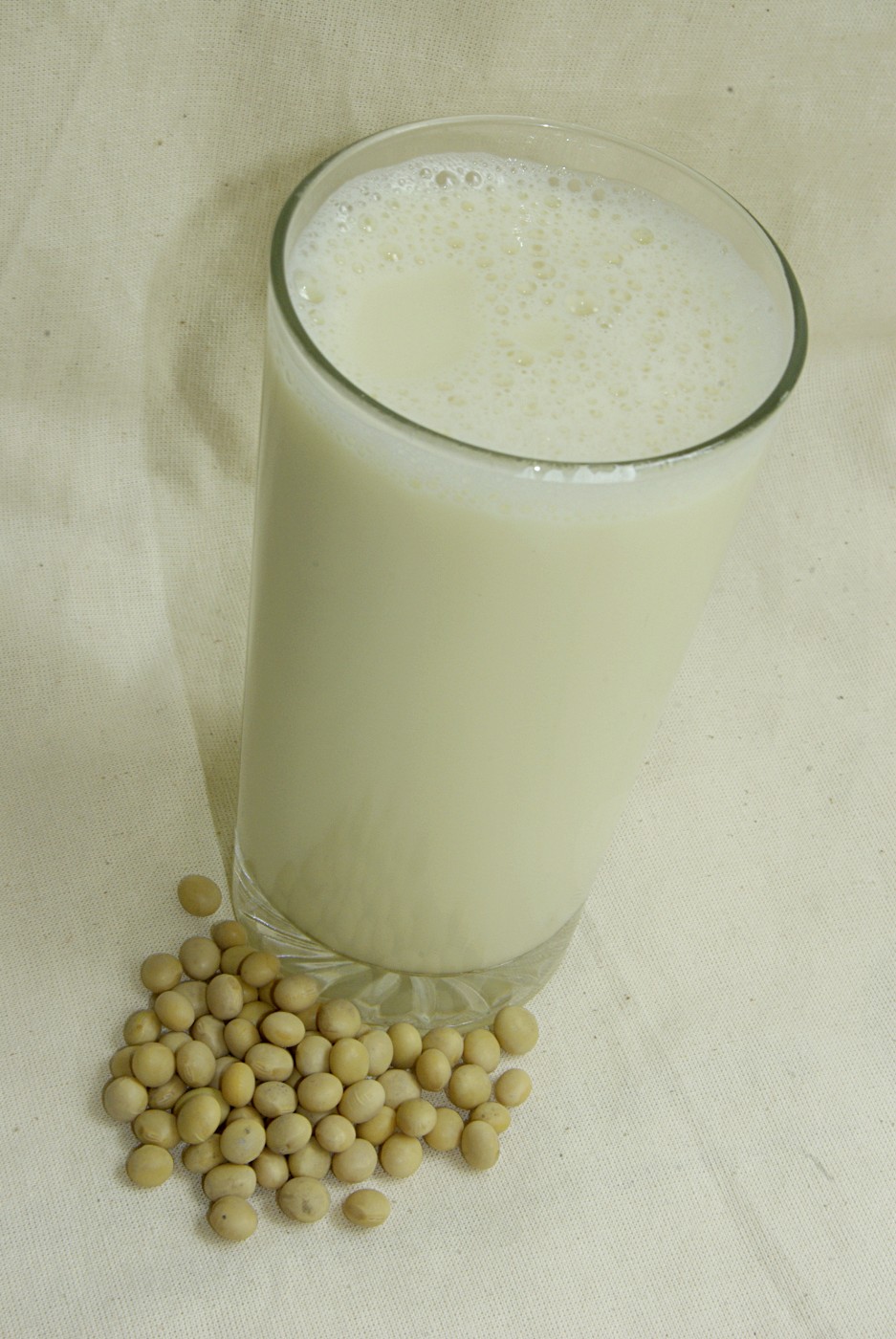 How is soya milk made?