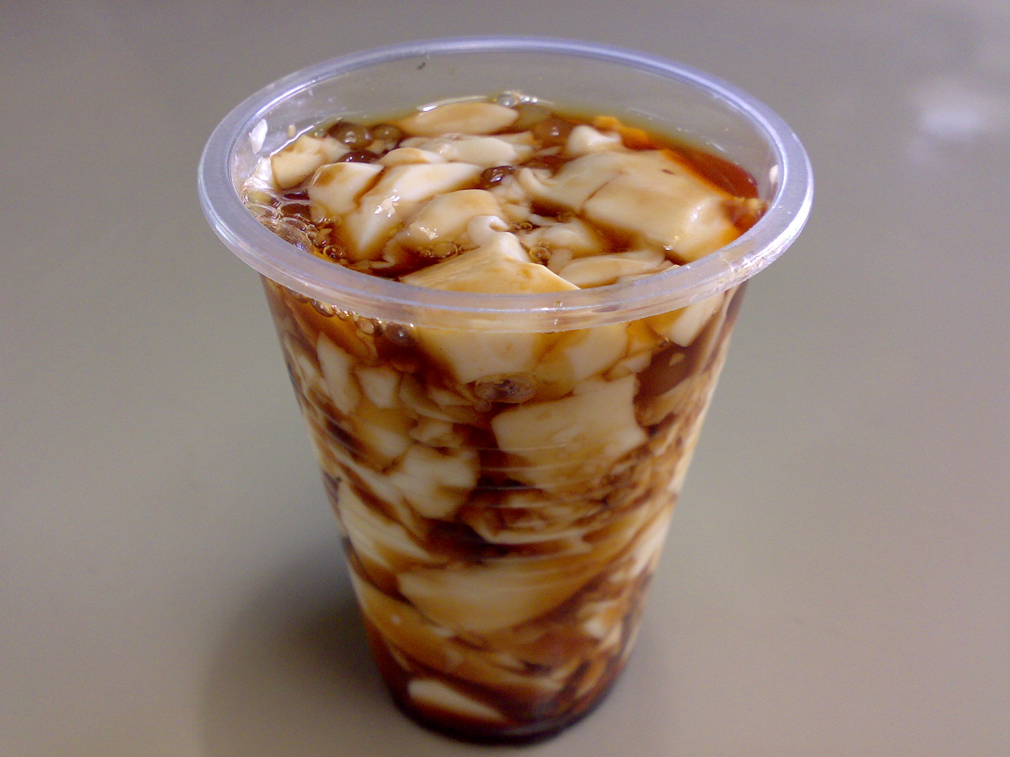 How is taho processed?