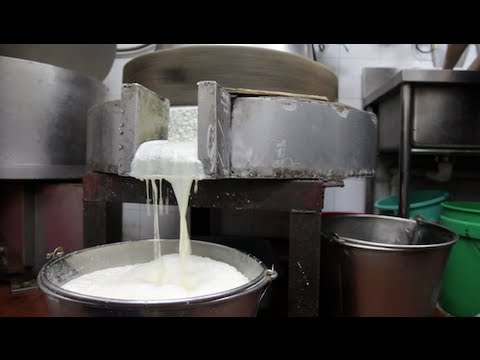 How is traditional tofu made?
