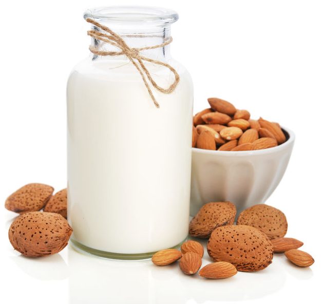 How long after taking levothyroxine can you drink almond milk?