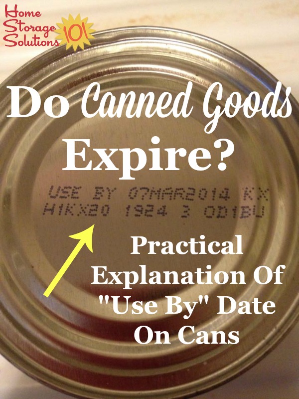 How long are cans good after expiration date?