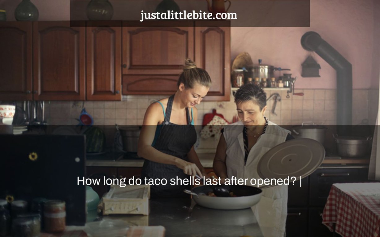 How long are taco shells good for in the fridge?