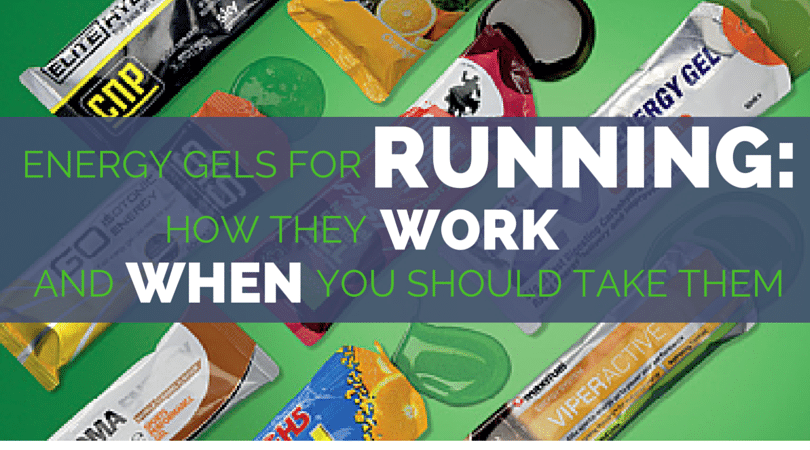 How long before a run Should I take an Energy Gel?