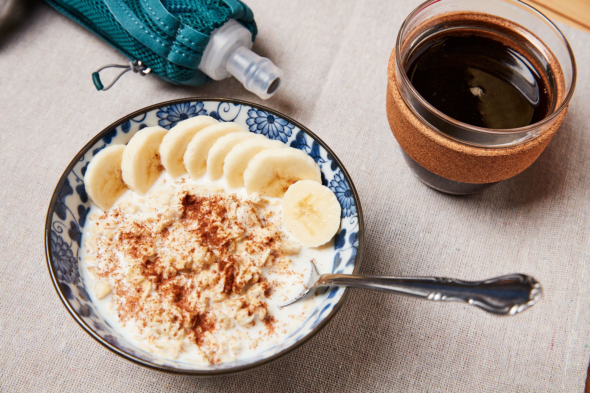 How long before a run should you eat oatmeal?