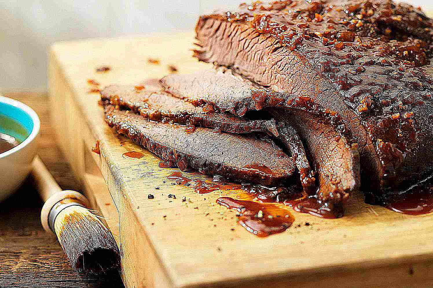 How long can brisket be marinated?