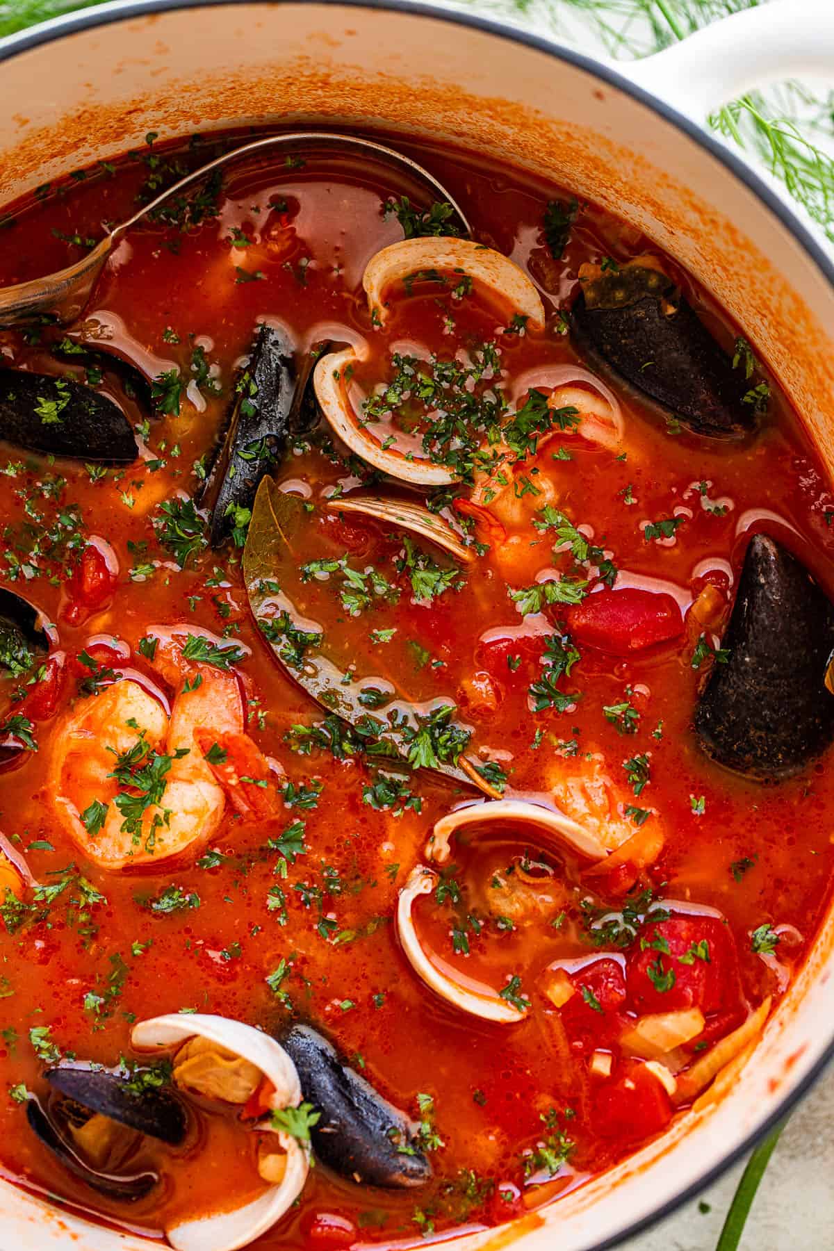 How long can cioppino sit out?