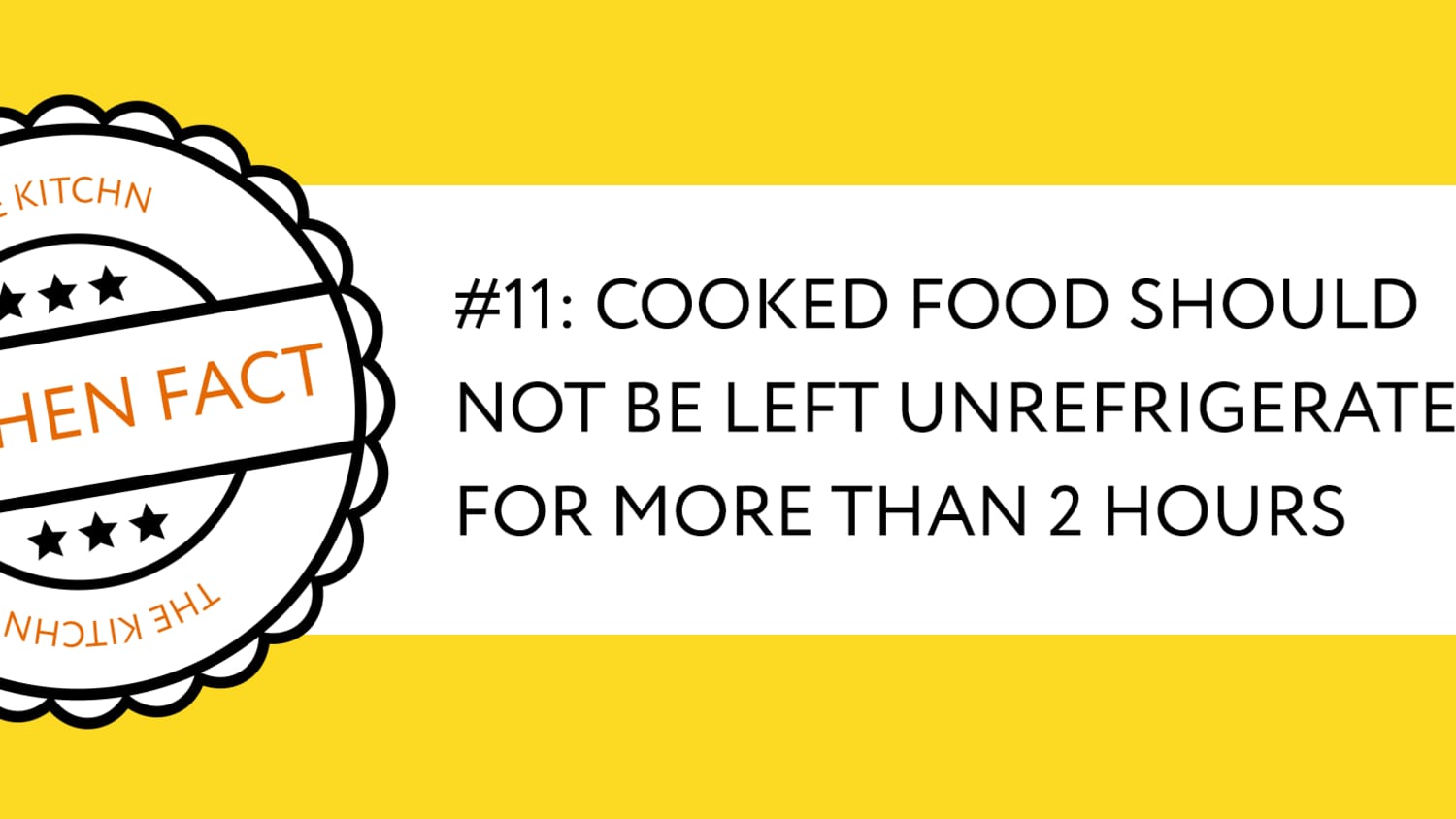 How long can cooked food be left out of refrigeration?