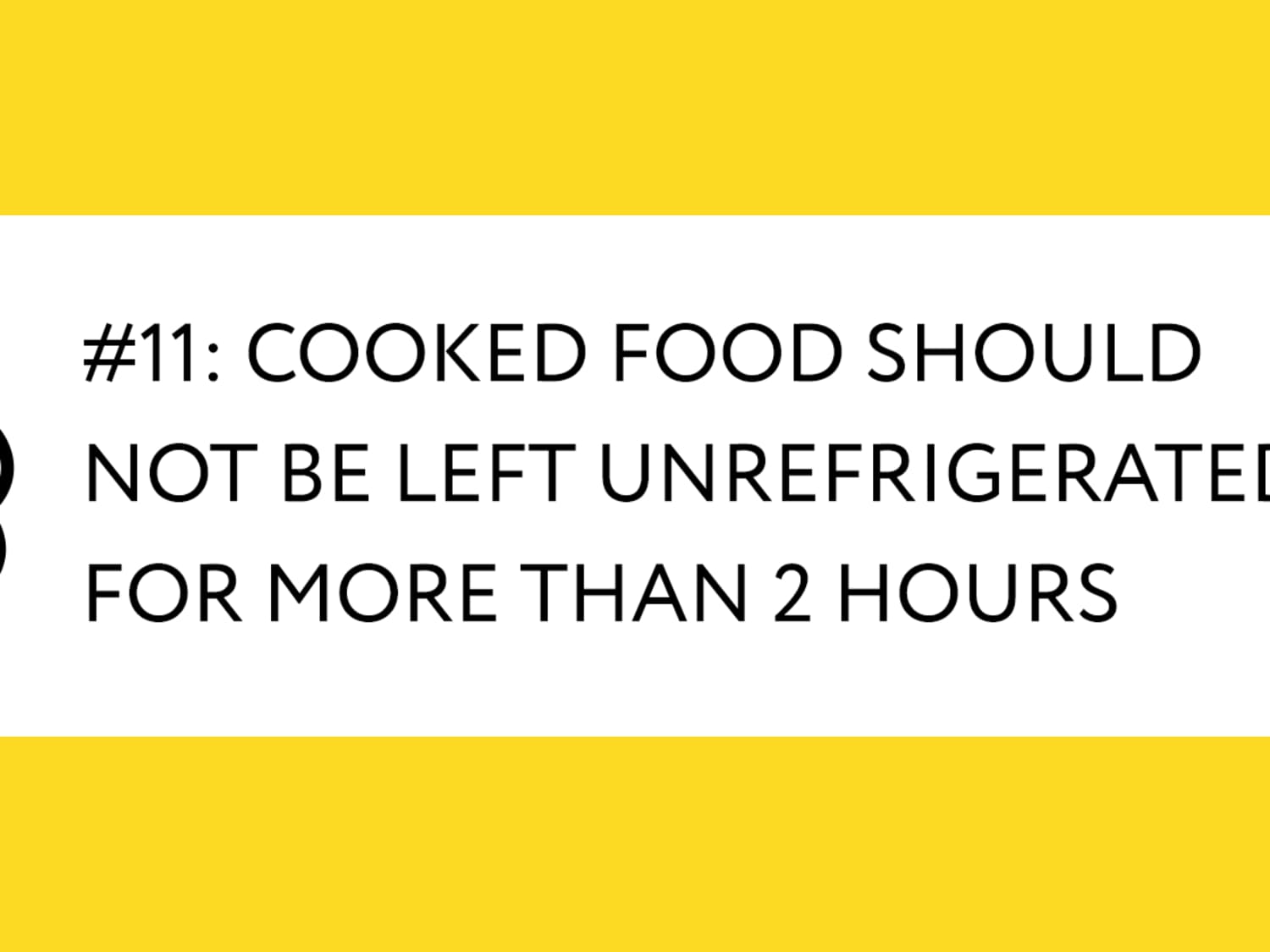 How long can cooked food sit out unrefrigerated?