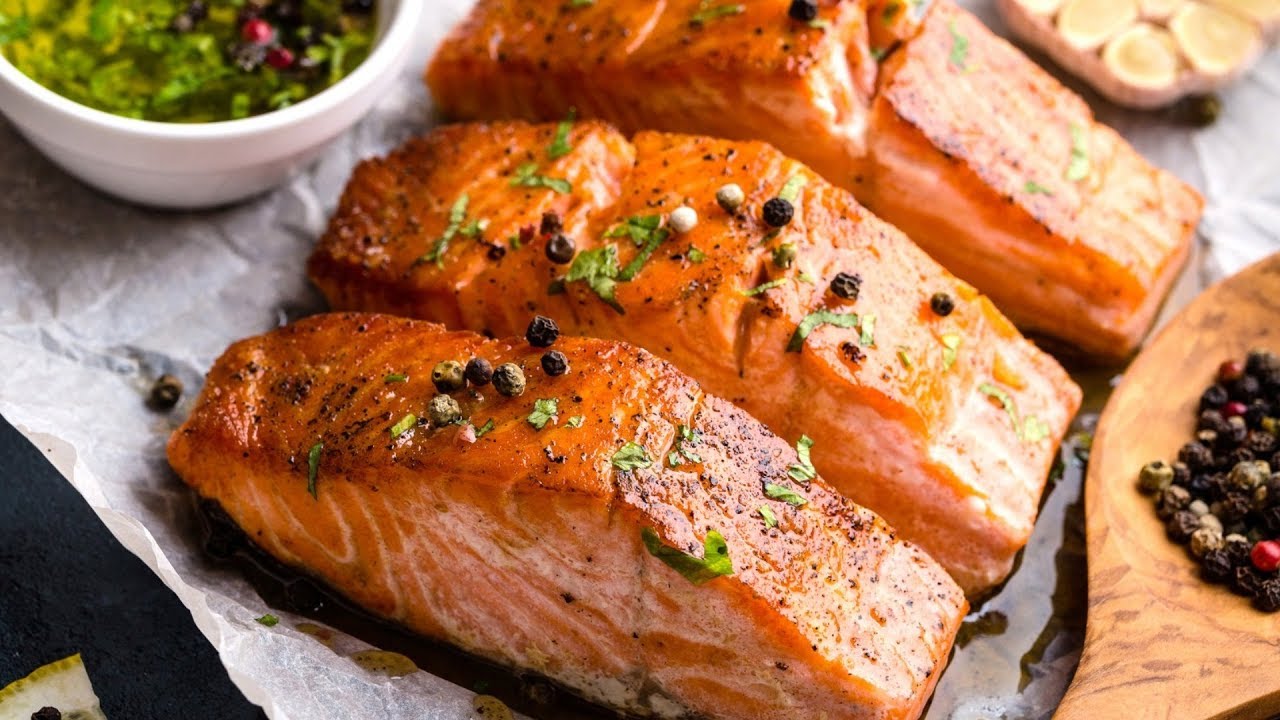 How long can cooked salmon sit out before it goes bad?