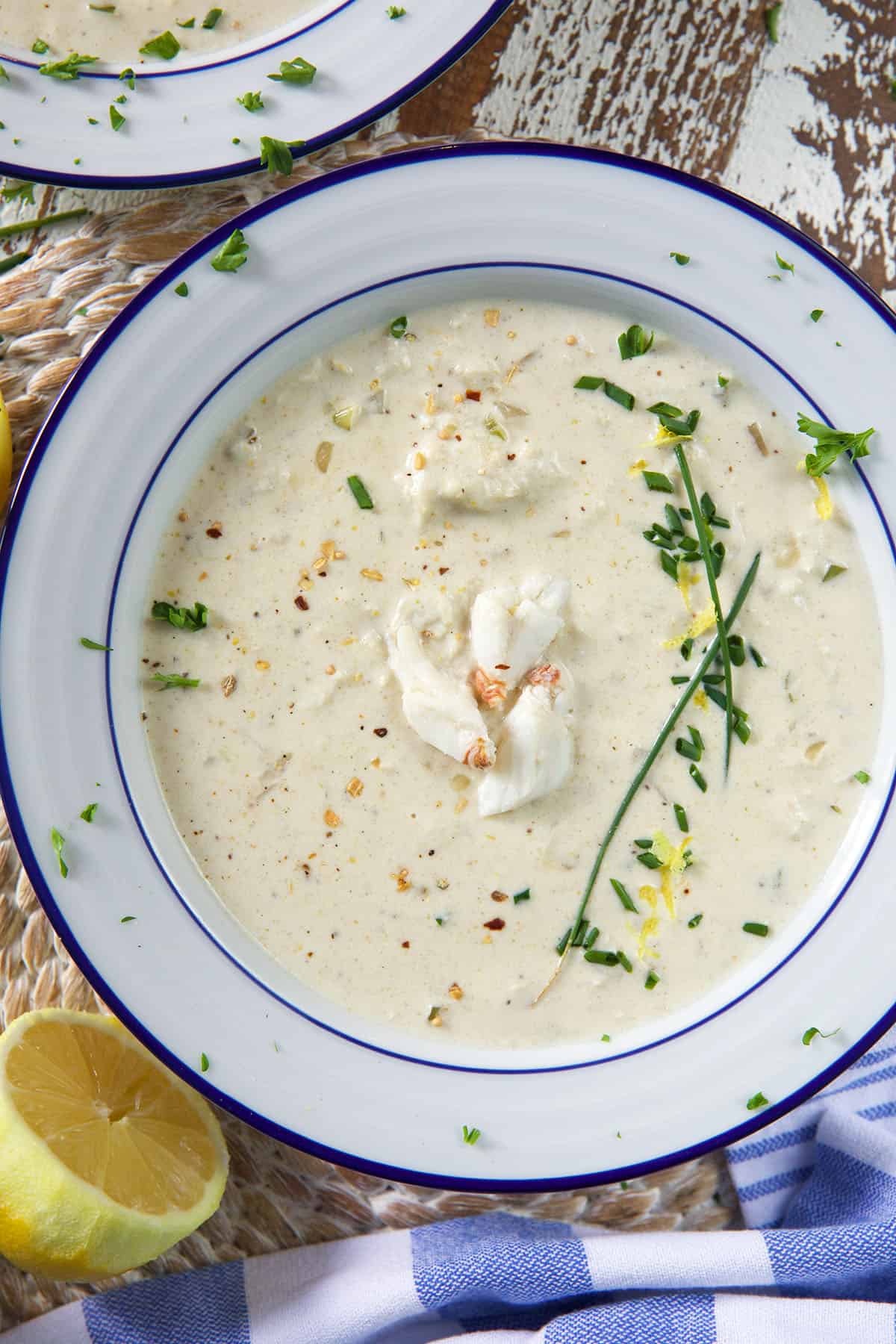 How long can cream of crab soup last in the fridge?