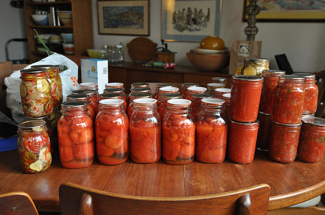 How long can home canned tomatoes last?