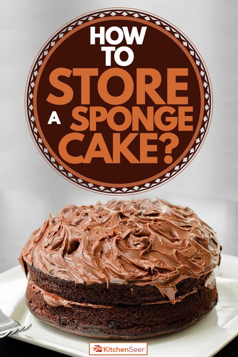 How long can I keep a sponge cake in the fridge?