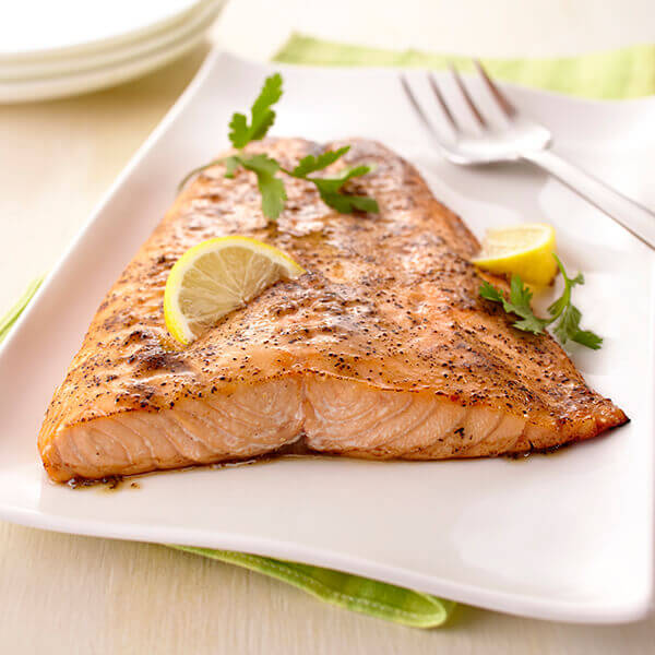 How long can I leave salmon in lemon juice?