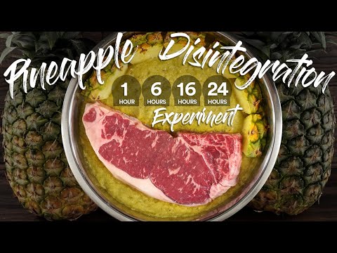How long can I marinate steak in pineapple juice?