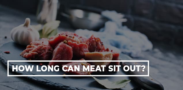 How long can meat sit at 40 degrees?