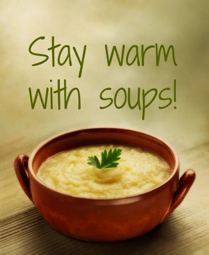 How long can soup stay warm?