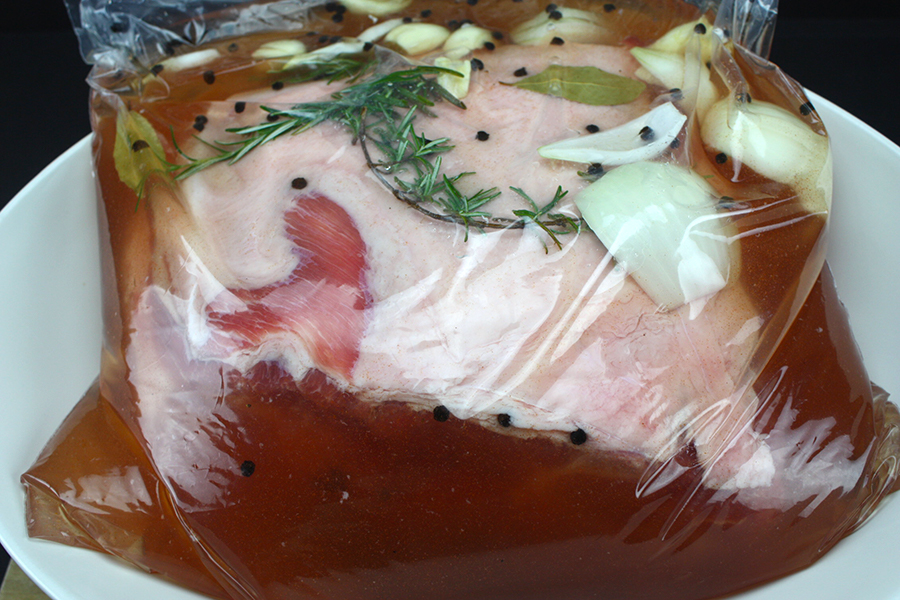 How long can you brine Boston butt?