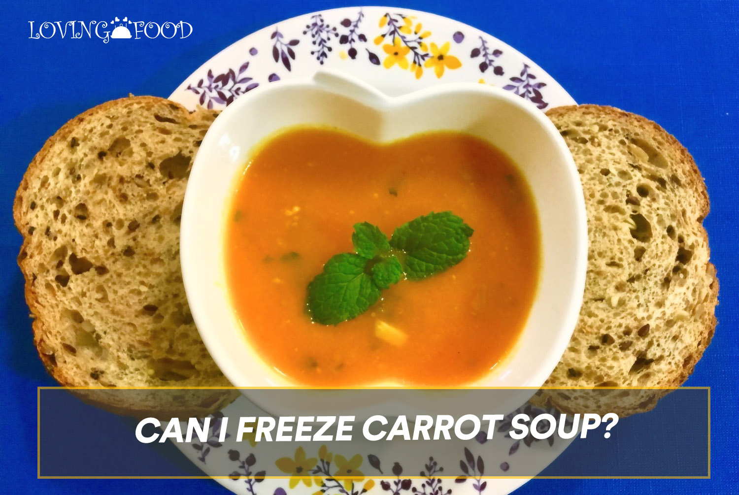 How long can you freeze carrot soup?