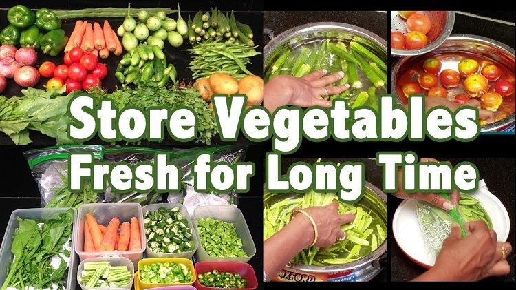 How long can you keep fresh vegetables in the fridge?