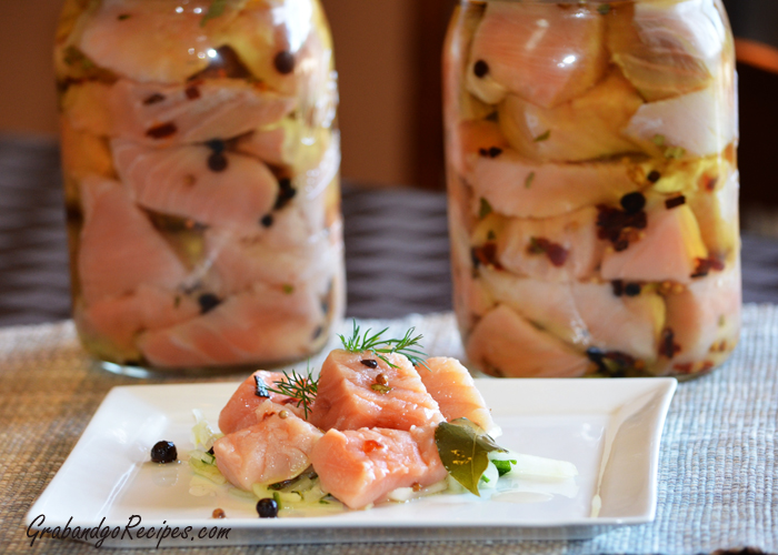 How long can you keep pickled salmon?