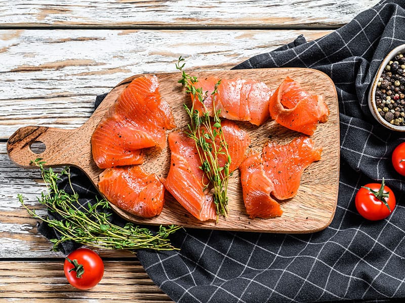 How long can you keep smoked salmon in the refrigerator?