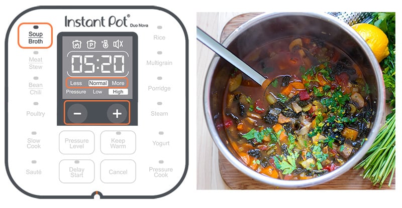 How long can you keep soup in an Instant Pot?