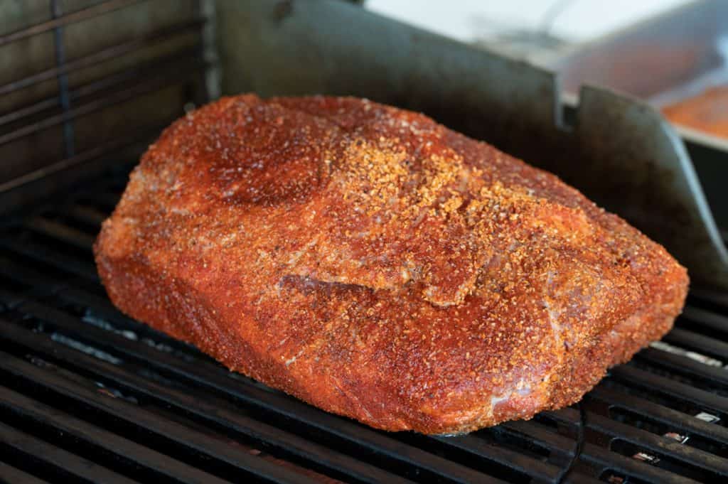 How long can you leave dry rub on pork butt?