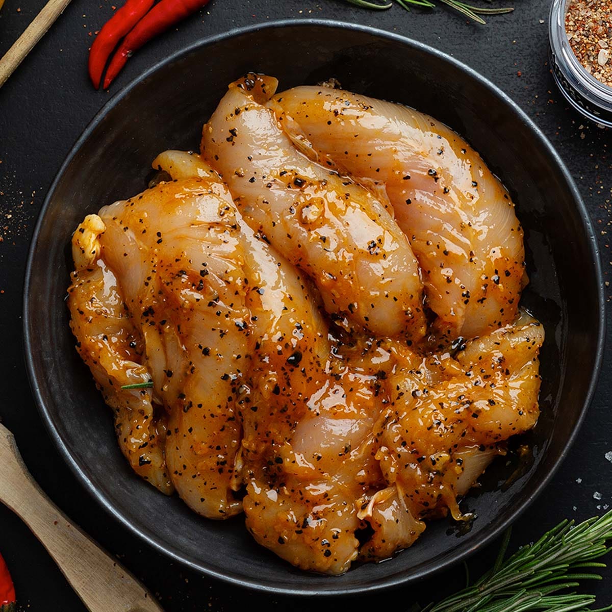 How long can you marinate chicken without it going bad?