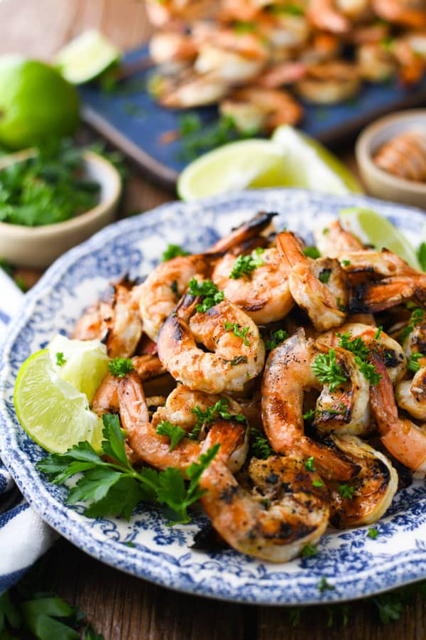 How long can you marinate frozen shrimp?