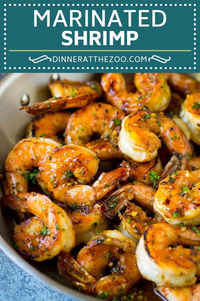 How long can you marinate shrimp before cooking?