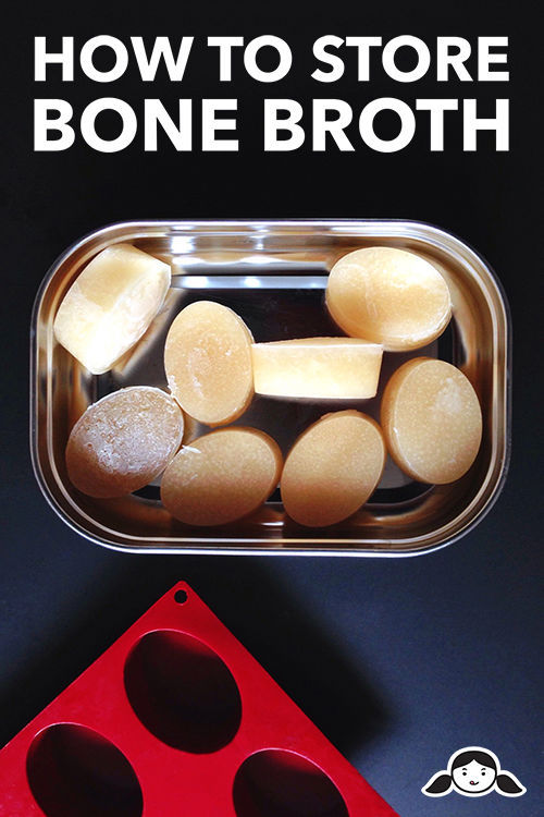 How long can you store bones for bone broth?