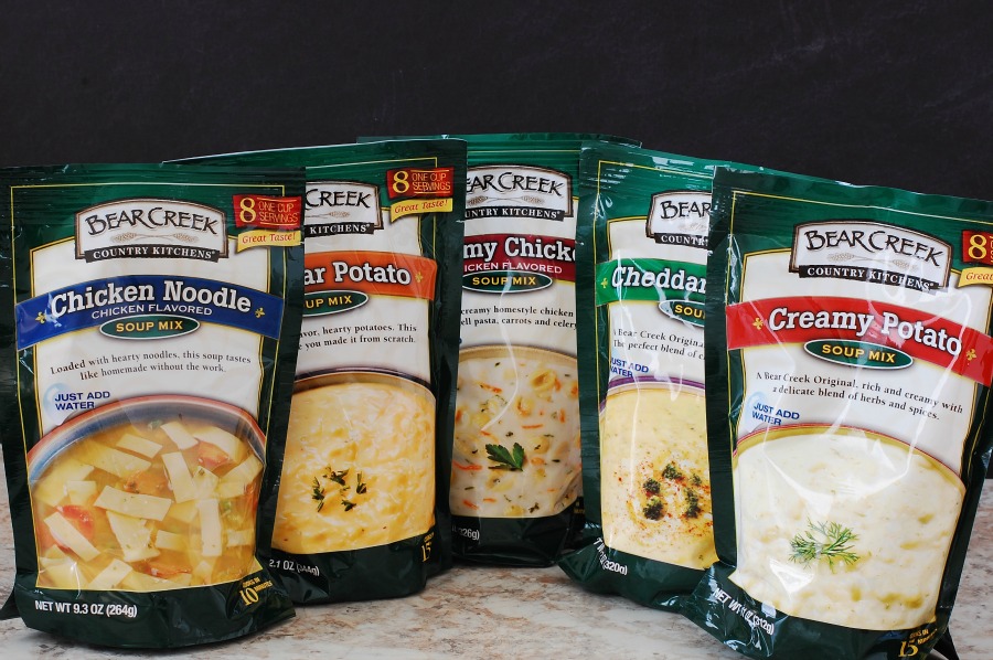 How long do Bear Creek soup mixes last?